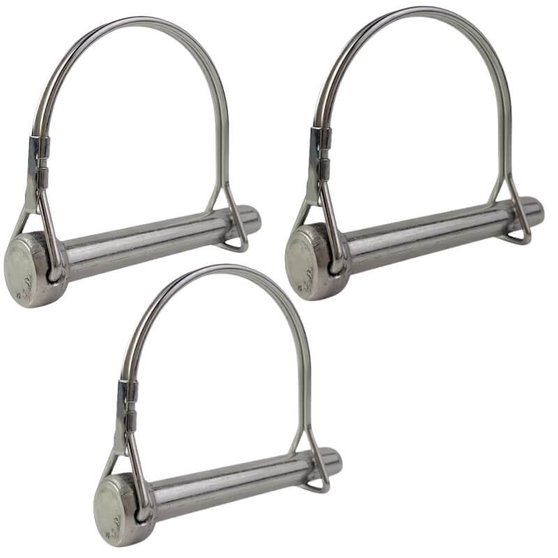 Stainless Steel D-shaped Pin Shaft - U bolt clamp