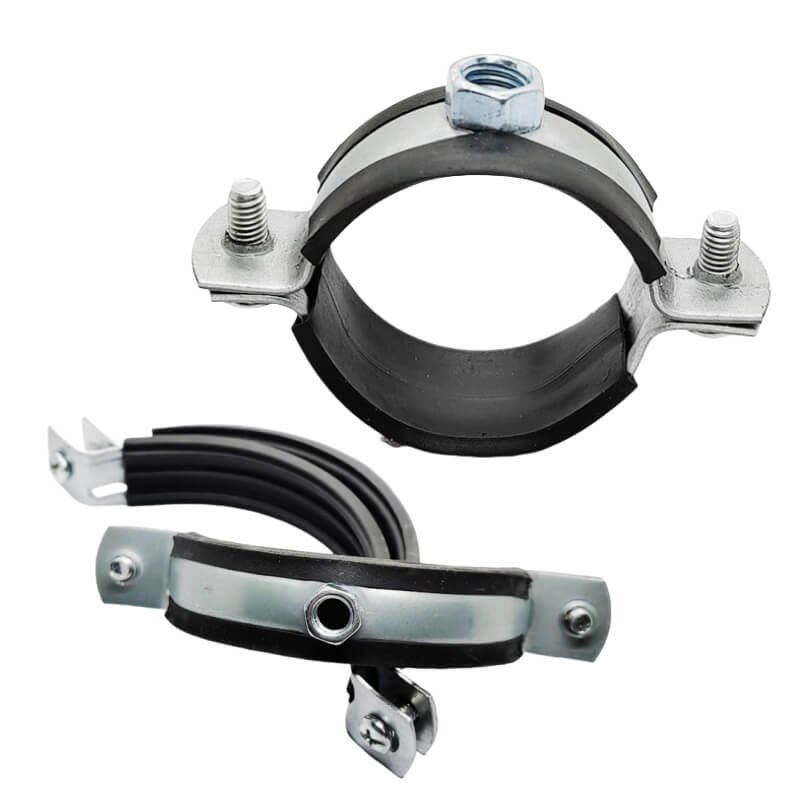 Heavy Duty Pipeline Support Fixture - U bolt clamp